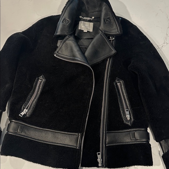 Soia & Kyo | Jackets & Coats | Soia Kyo Biker Moto Jacket Sherpa Faux ...